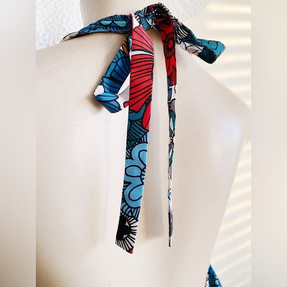 Modcloth | Tops | New Modcloth Flower Power Halter Top Sexy Artsy 7s ...